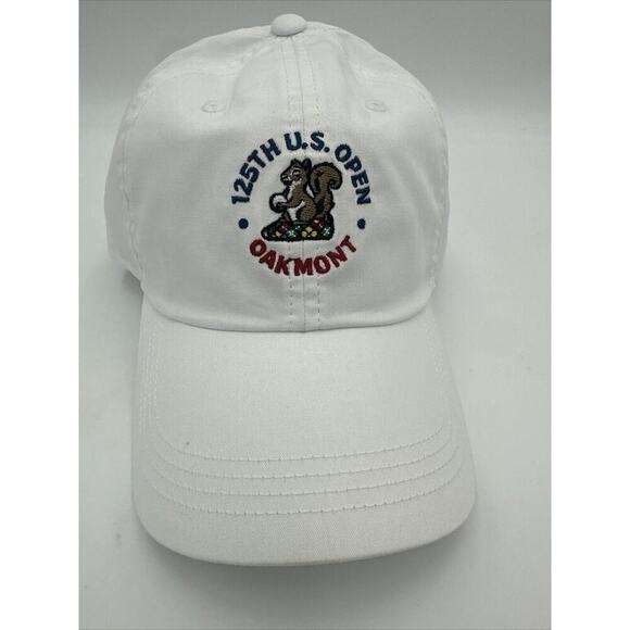 AHEAD | Accessories | 225 Us Open Golf Hat Oakmont White Performance ...